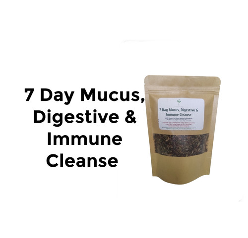 7 Day Mucus, Digestive & Immune Cleanse | GrassRootBotanicals