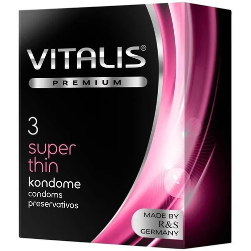 Condón Vitalis Super Thin Ultra Delgado | Máxima Sensibilidad