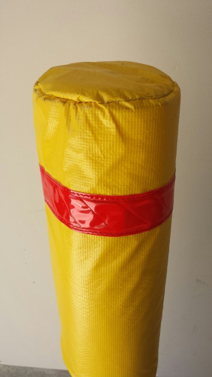 Padded Vinyl Bollard/Parking Pole Covers - Made in the USA