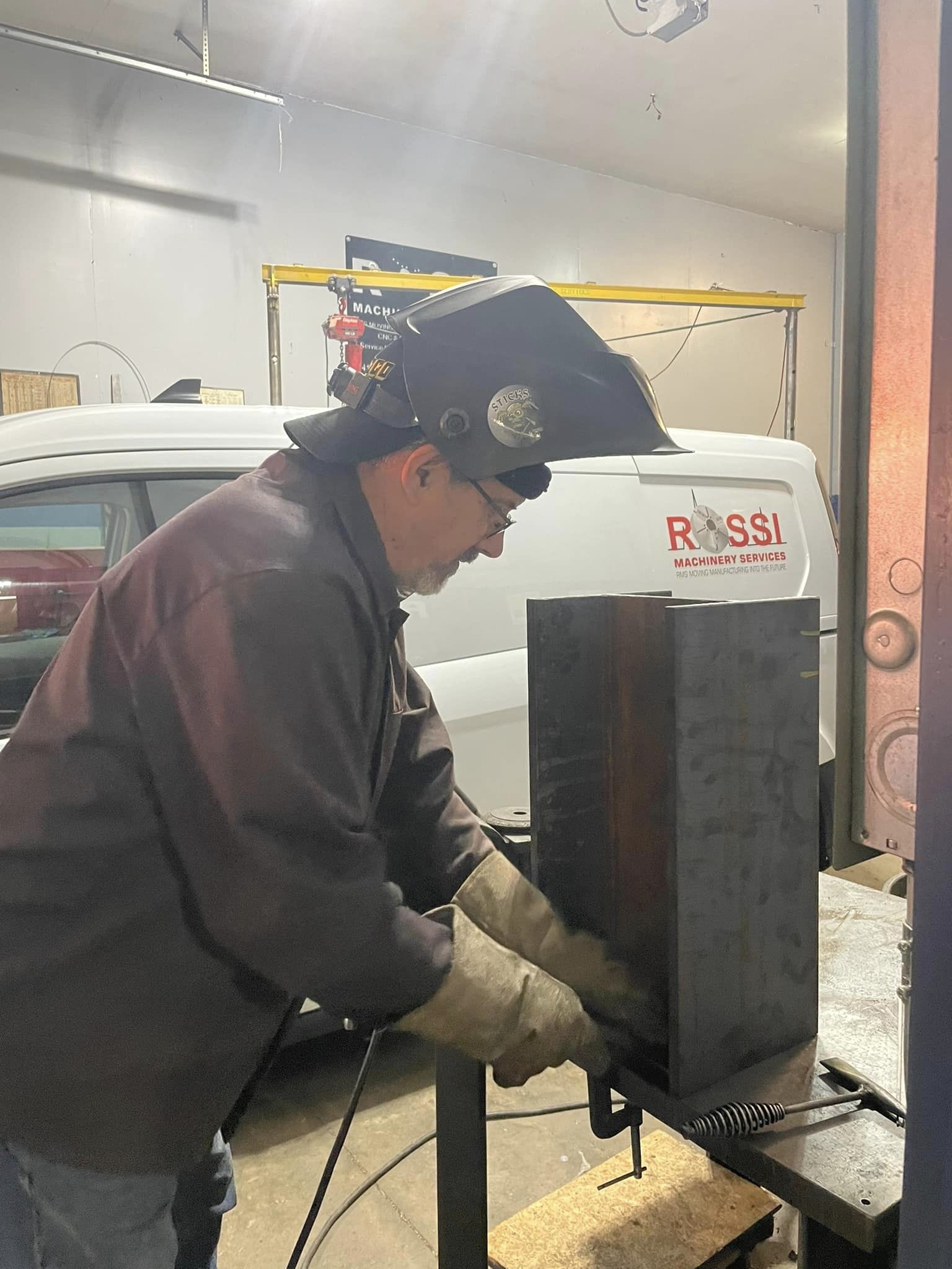 All Hands On Deck! The Wotan Machine Clutch Repair Job Starts Monday.