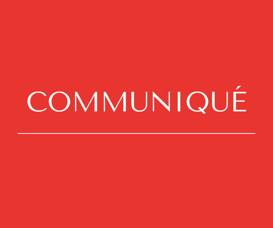 Communiqué - Un petit pas en avant dans le dossier des prestations ...