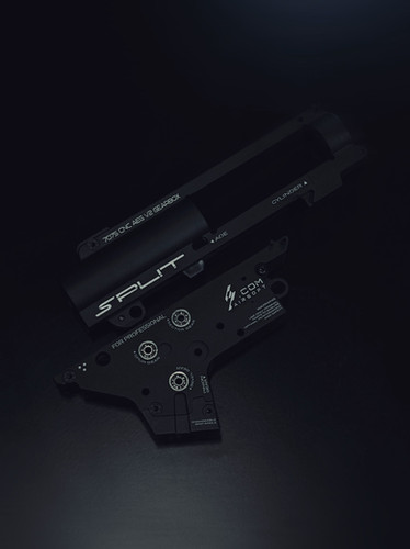 SPLIT - CNC 7075 AEG V2 Splittable Gearbox | SCOM.HK