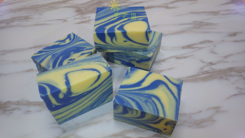 沉靜 Making "Silence" Spin Swirl Soap | Handmade-Soap