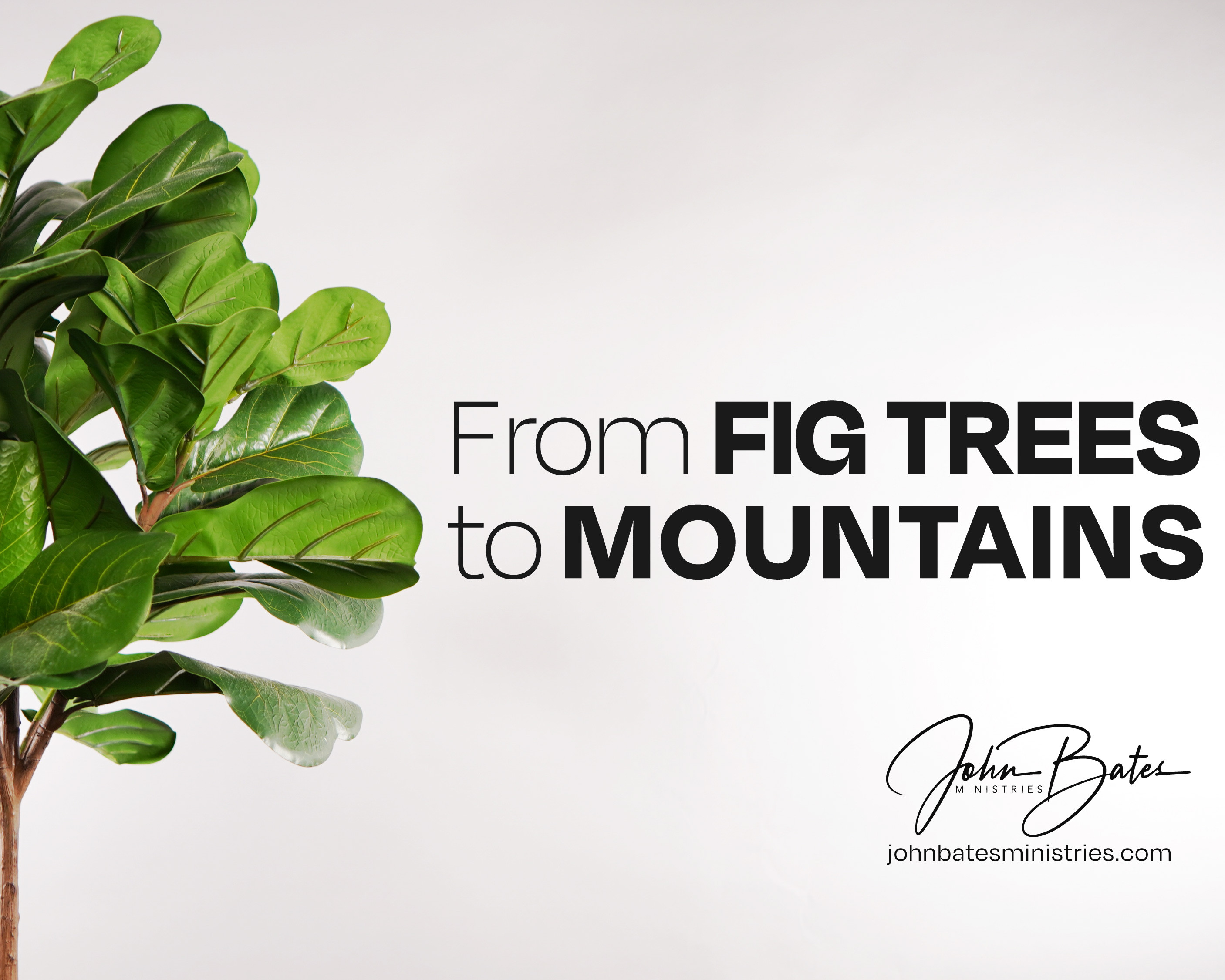 About - Fig Trees to Mountains | JohnBates Ministries