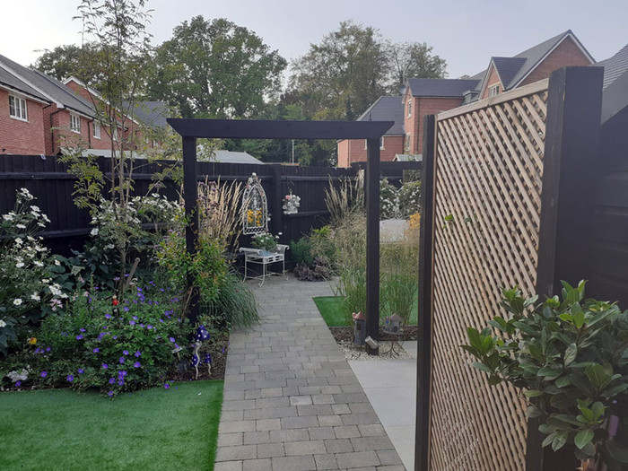 Small New Build Garden | Quercus Garden Design | Jessica Brooks