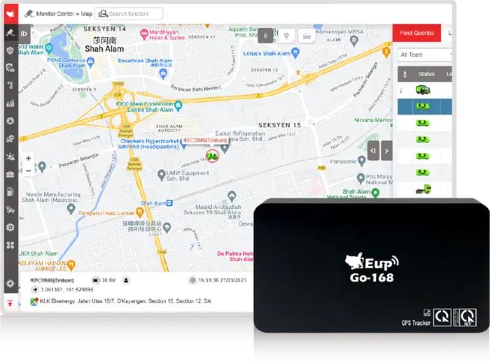 EUPFIN-Sistem Manajemen Armada | Pengenalan produk