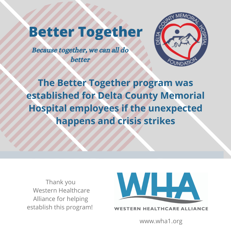 Better Together: A program to support DCMH employees in crisis