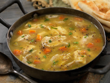 Recette : la soupe de poulet