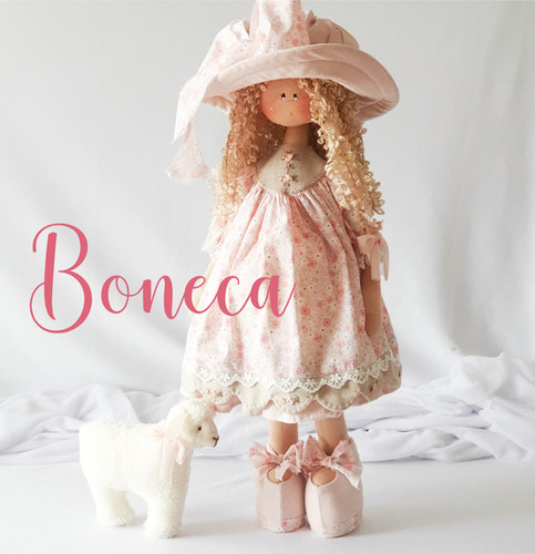 Bárbara Boneca - projeto digital | Amei Bonecas