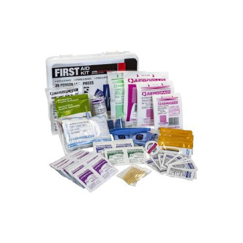 6025W First Aid Kit, 25-Person – White Plastic Box | ADA Supplies Website