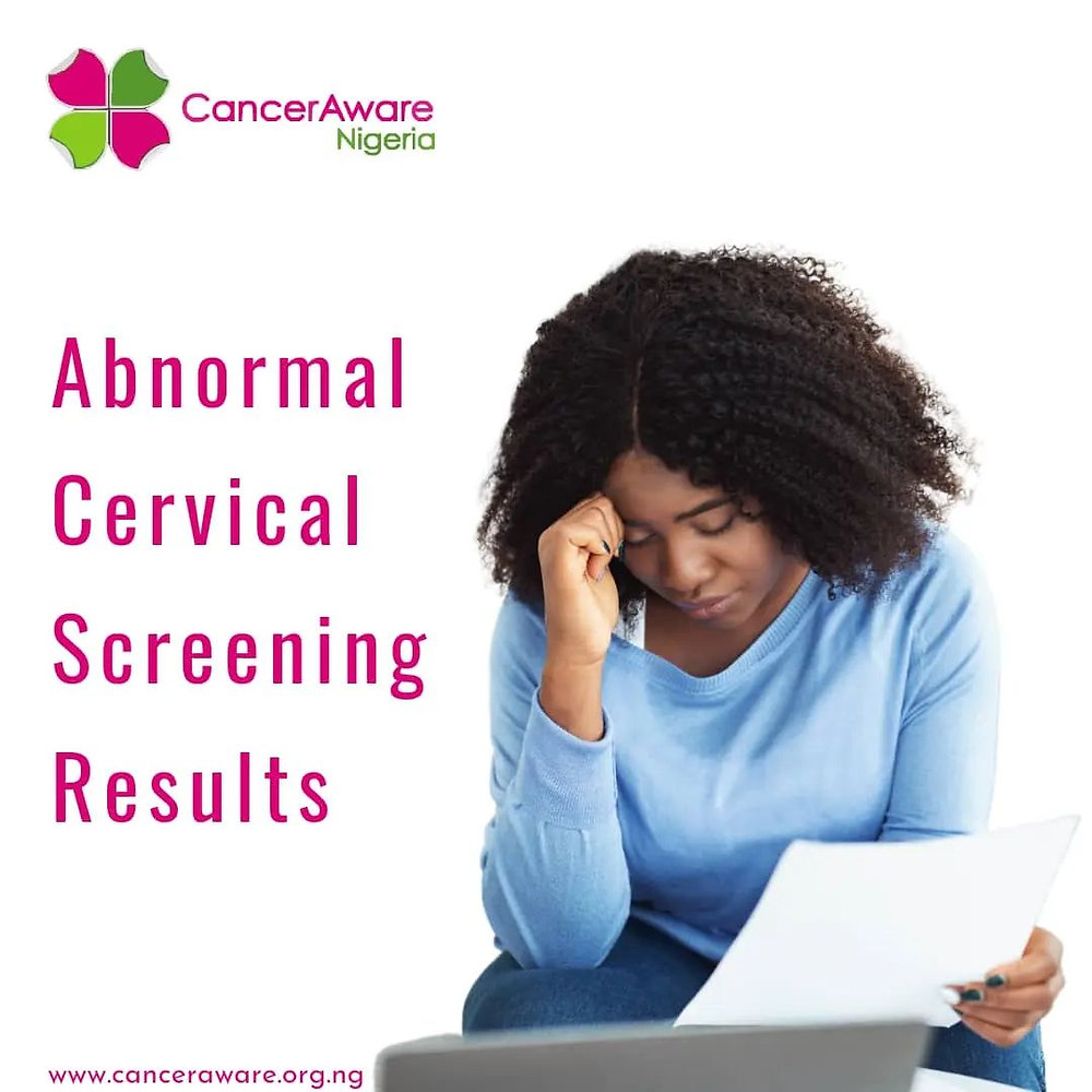 Cervical Screening Test Results