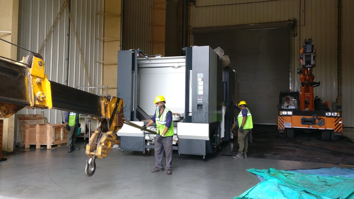 Machine Shifting Services | Orient Marine Lines