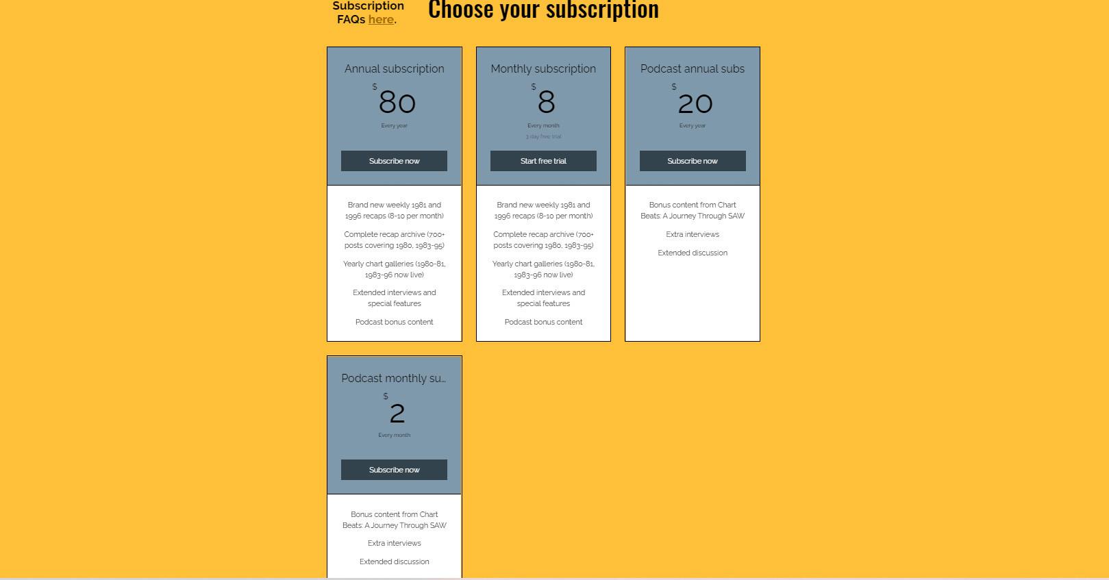 Subscribe | Chart Beats