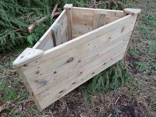 Triangular Planter 50cm Extra Deep Sides 100L Various Sizes | Hillsigns