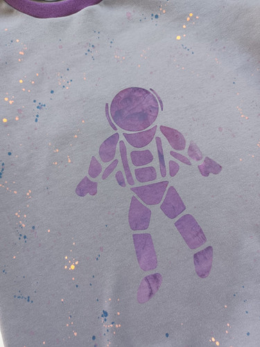 Astronaut Siebdruck/Plotterdatei | Krullenbol
