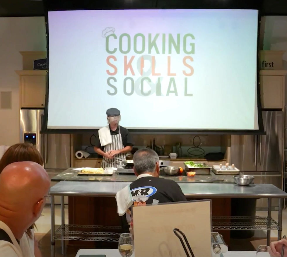 Cooking Skills and Social | Chicago Cooking Classes | Itasca IL