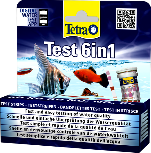 Tetra 6 in 1 Test Strips | The Fish Barn
