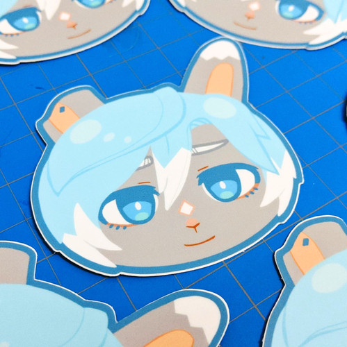 Robi Manju Vinyl Sticker | Remimakes