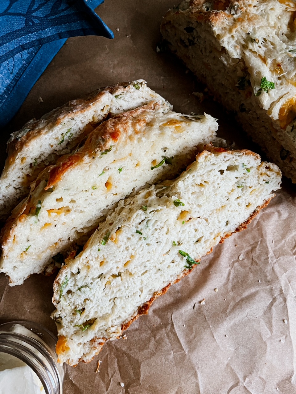 Week 6: Cheddar and Chive Irish Soda Bread (Ireland)