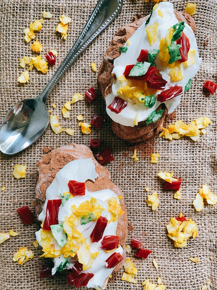 Ice Cream Baked Potato