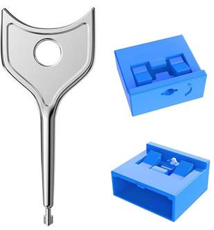 2 Pack USB Port Blocker with Key – USB-A Lock Security Kit for Laptop ...