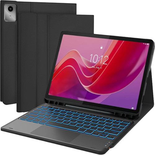 Backlit Wireless Keyboard Case with Touchpad for Lenovo Idea Tab 11 ...