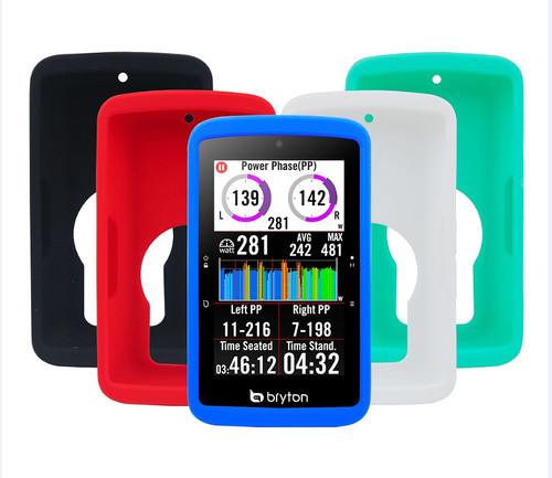 Bryton 800 Bike GPS Silicone Case Cover & Screen Protection - Black ...