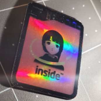 Lain Inside Sticker - Ahoworks