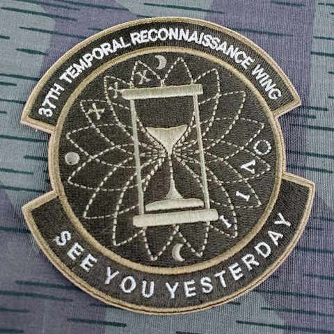 Temporal Reconnaissance Wing Patch - Ahoworks