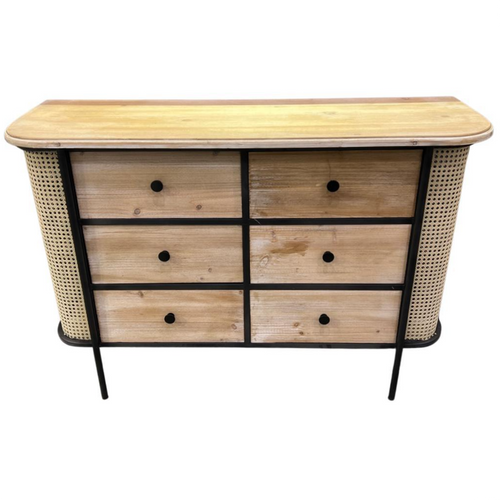 Duke 6 Drawer Cabinet Buffet | Gift it