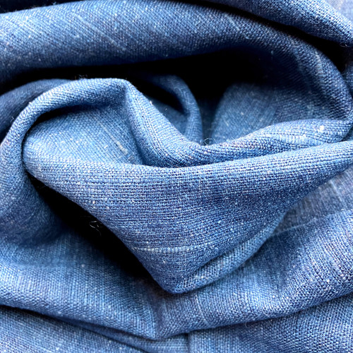ES006 Eri Silk Indigo | Cloth Atelier