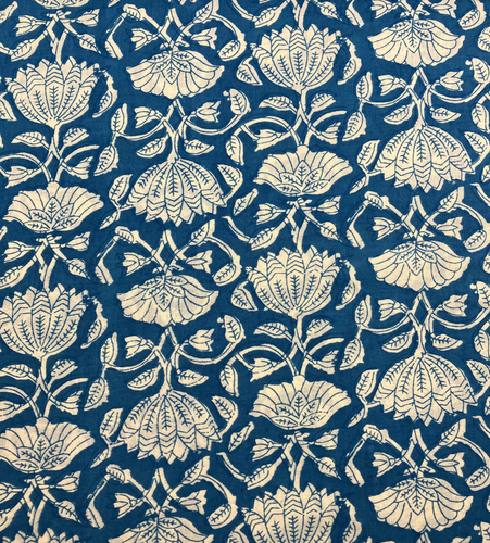 P4212 Lotus Scroll | Cloth Atelier