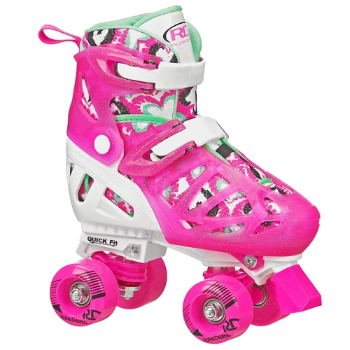 RDS Trac Star Adjustable Roller Skates | Pink | Epic Skate Rink