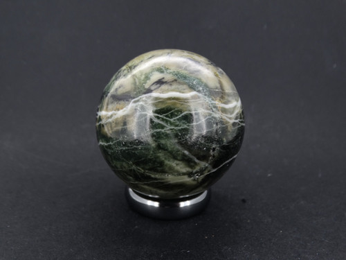 Skye Marble Carved Sphere | Two Skies