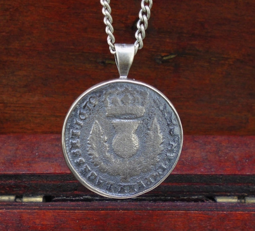 Bawbee Coin Sterling Silver Pendant | Two Skies
