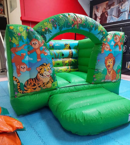 Jungle Monkey Bouncy Castle | BounceManiaDerby
