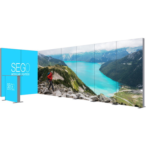 SEGO Modular Lightbox Display Configuration H Double-Sided (Graphic ...