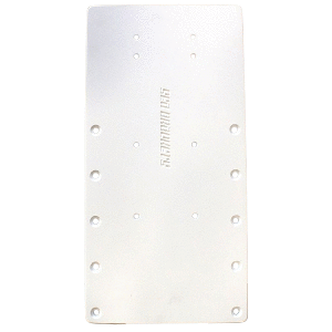 SEA BRACKETS 16” STRAIGHT TROLLING MOTOR PLATE | Bassboatelectronics