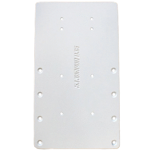SEA BRACKETS 14” STRAIGHT TROLLING MOTOR PLATE | Bassboatelectronics
