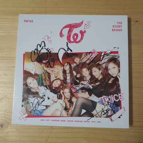 TWICE - 1st Mini Autographed Kpop Album | allthatsales