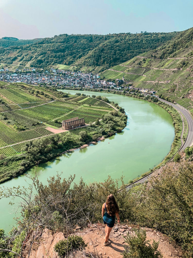 Wandern an der Mosel: Calmont Klettersteig- der steilste Weinberg Europas!