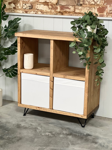 REI // Kallax Storage Shelf Unit | Penny Wood
