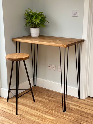 BOURNE // Breakfast Bar & Stools | Penny Wood