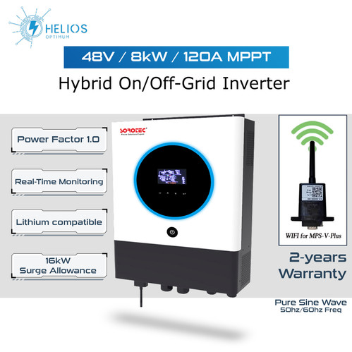 Sorotec 48V 8kW Inverter Hybrid Off-Grid REVO VM IV | Helios Optimum