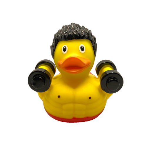 Body Builder Man Rubber Duck | duckhousebrighton