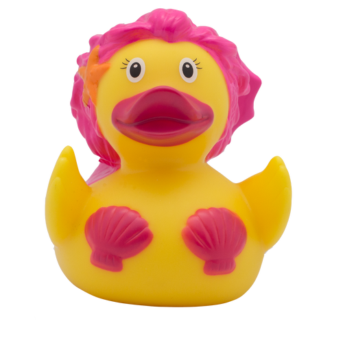 Mermaid Rubber Duck Pink | duckhousebrighton