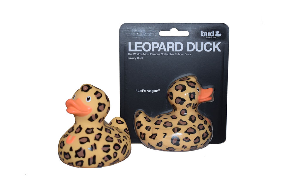 Leopard Duck | duckhousebrighton