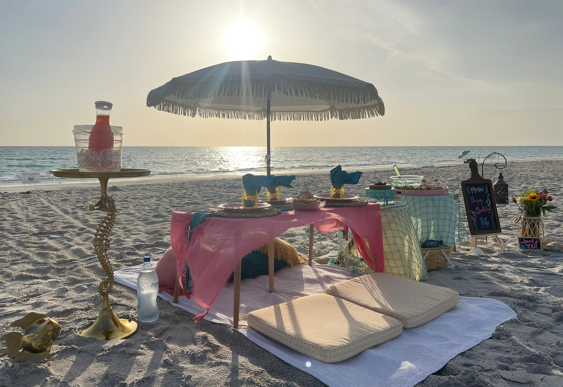 Romantic Picnic Beach | Sandy Toes Luxury Beach Picnics | Bradenton