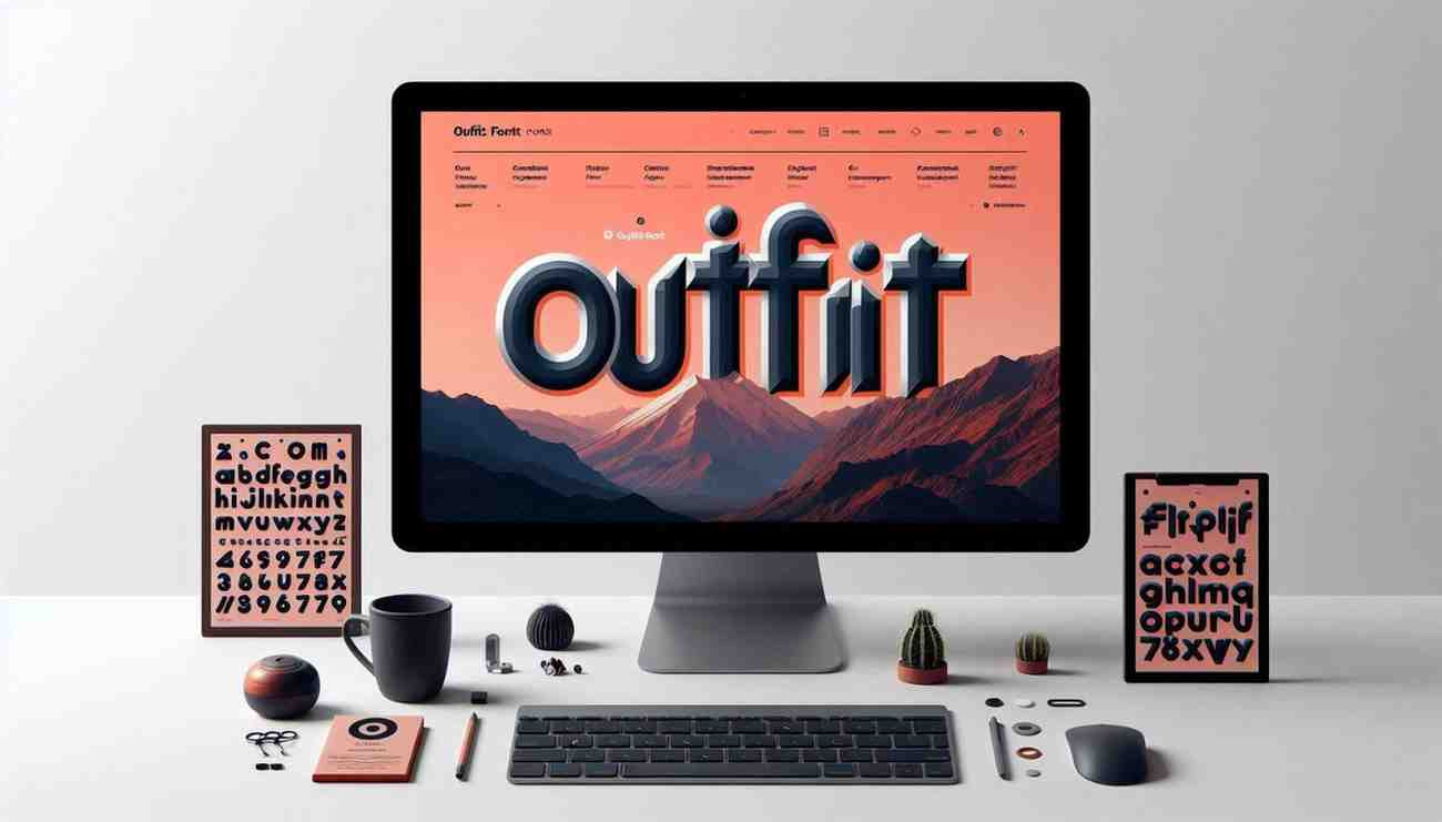 Discover Outfit Fonts: The Ultimate Design Typeface