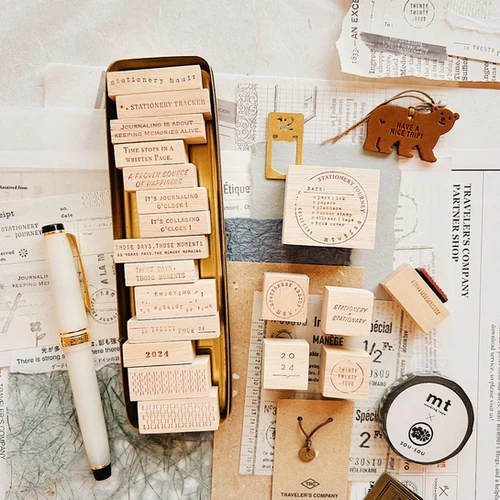 PensPapersPlanner - Series VI Rubber Stamps | The Little Whimsy